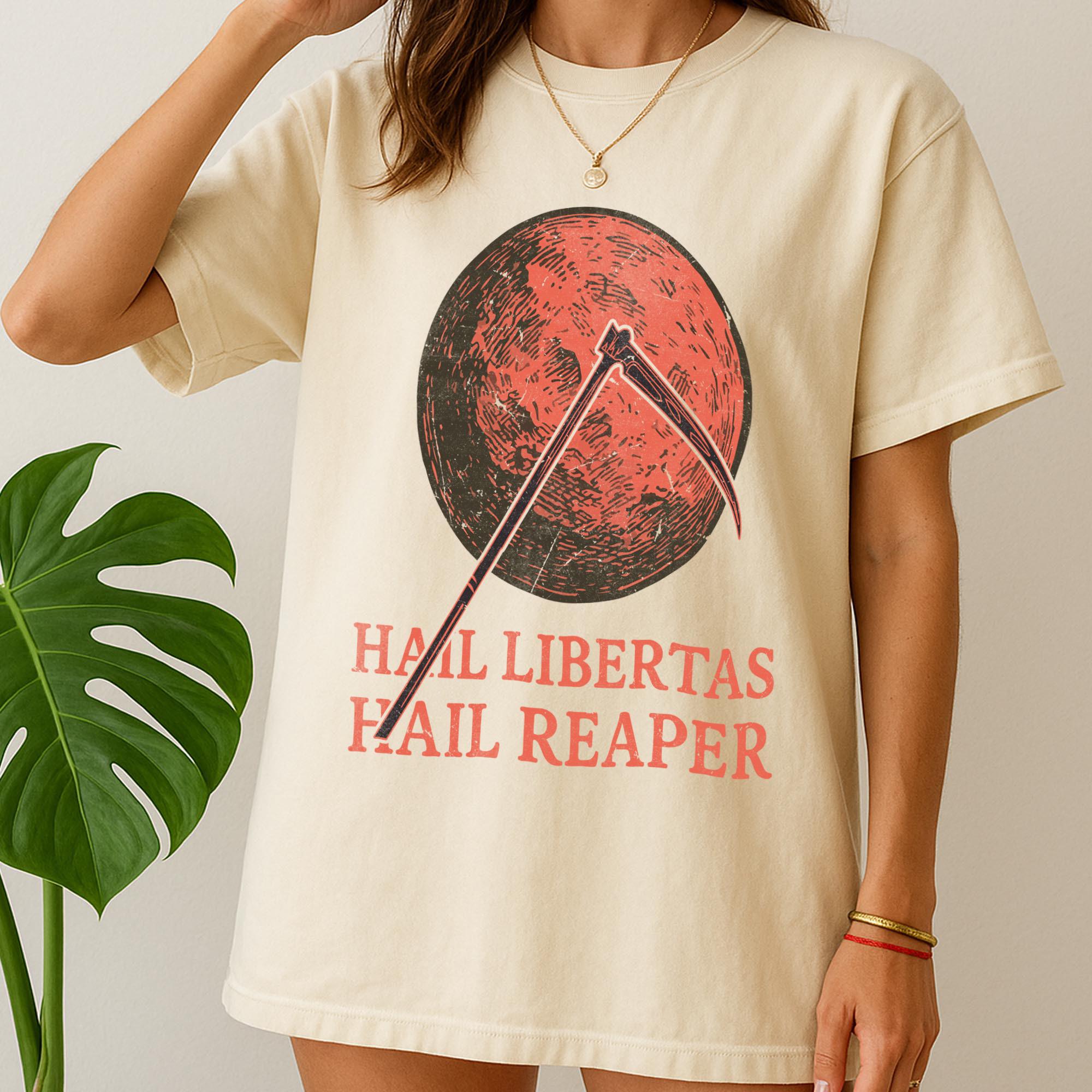 Red Rising Merch, Hail Libertas Hail Reaper, Book Lover Tshirt, Comfort ...