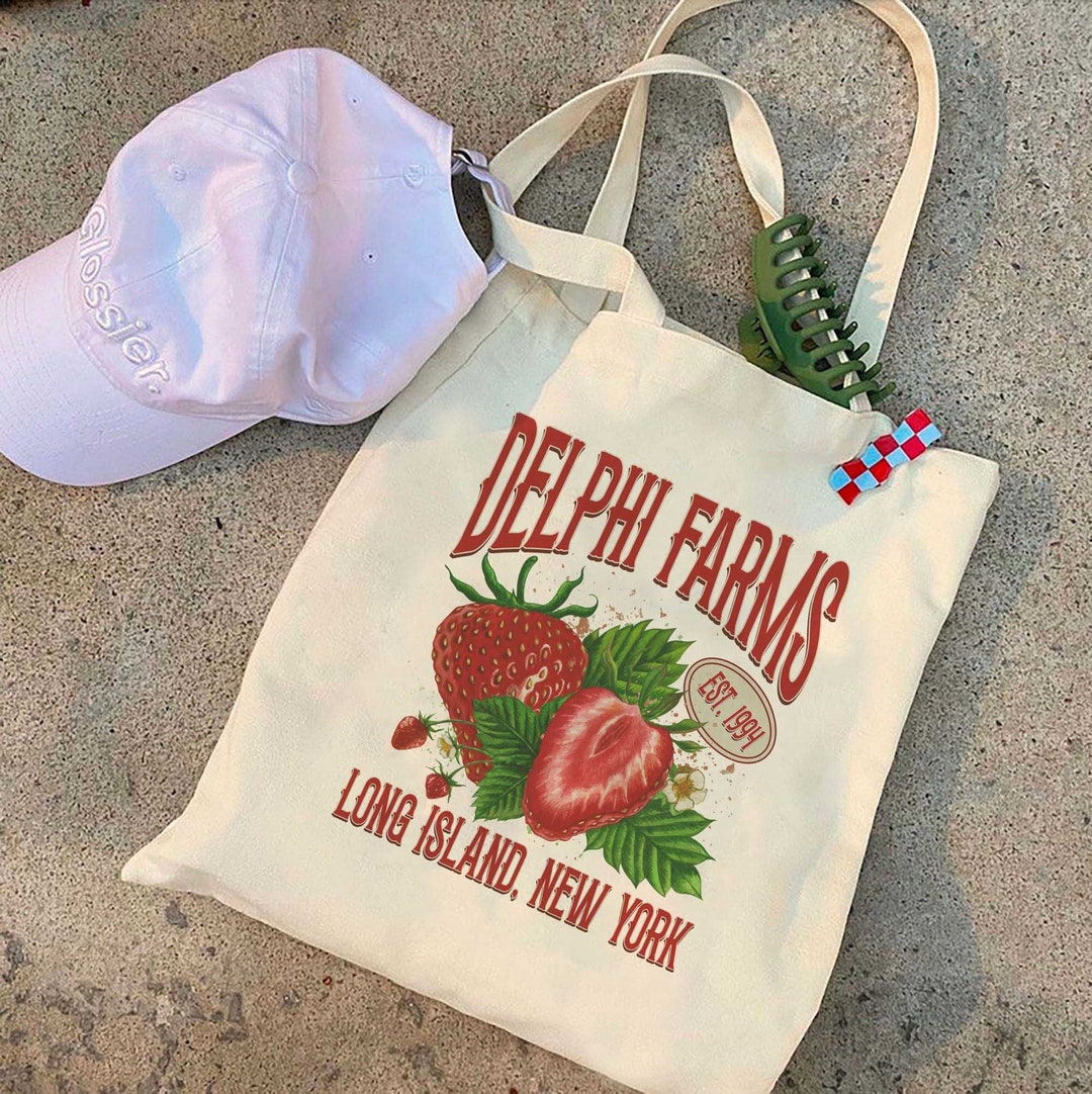 Delphi PJO Tote Bag, Delphi Strawberry Farms Tote Bag, Delphi ...