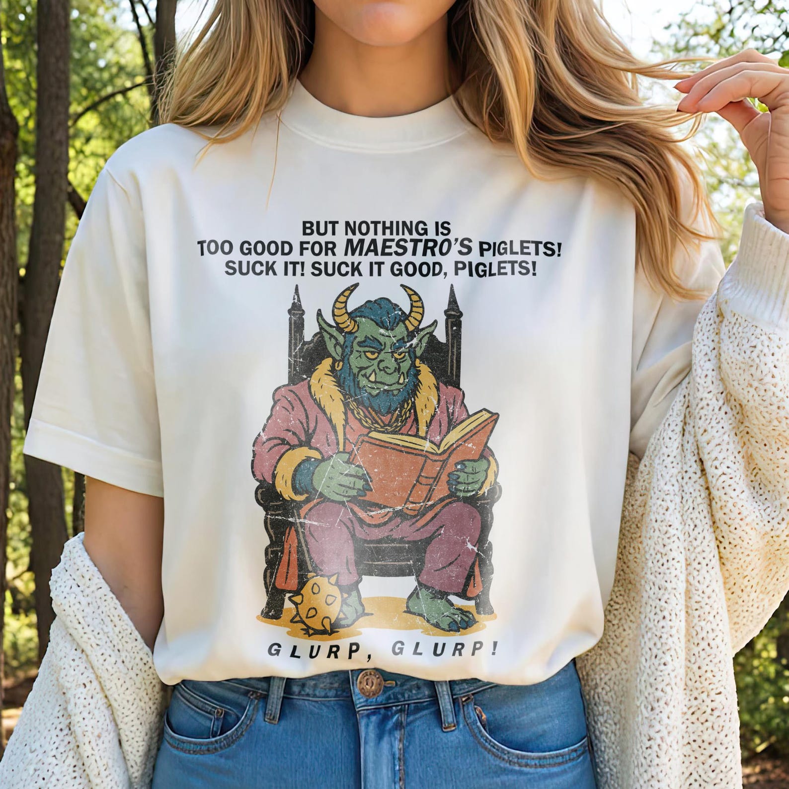 Glurp Glurp, Dungeon Crawler Carl Merch, Maestro, DCC Fan Art Comfort ...