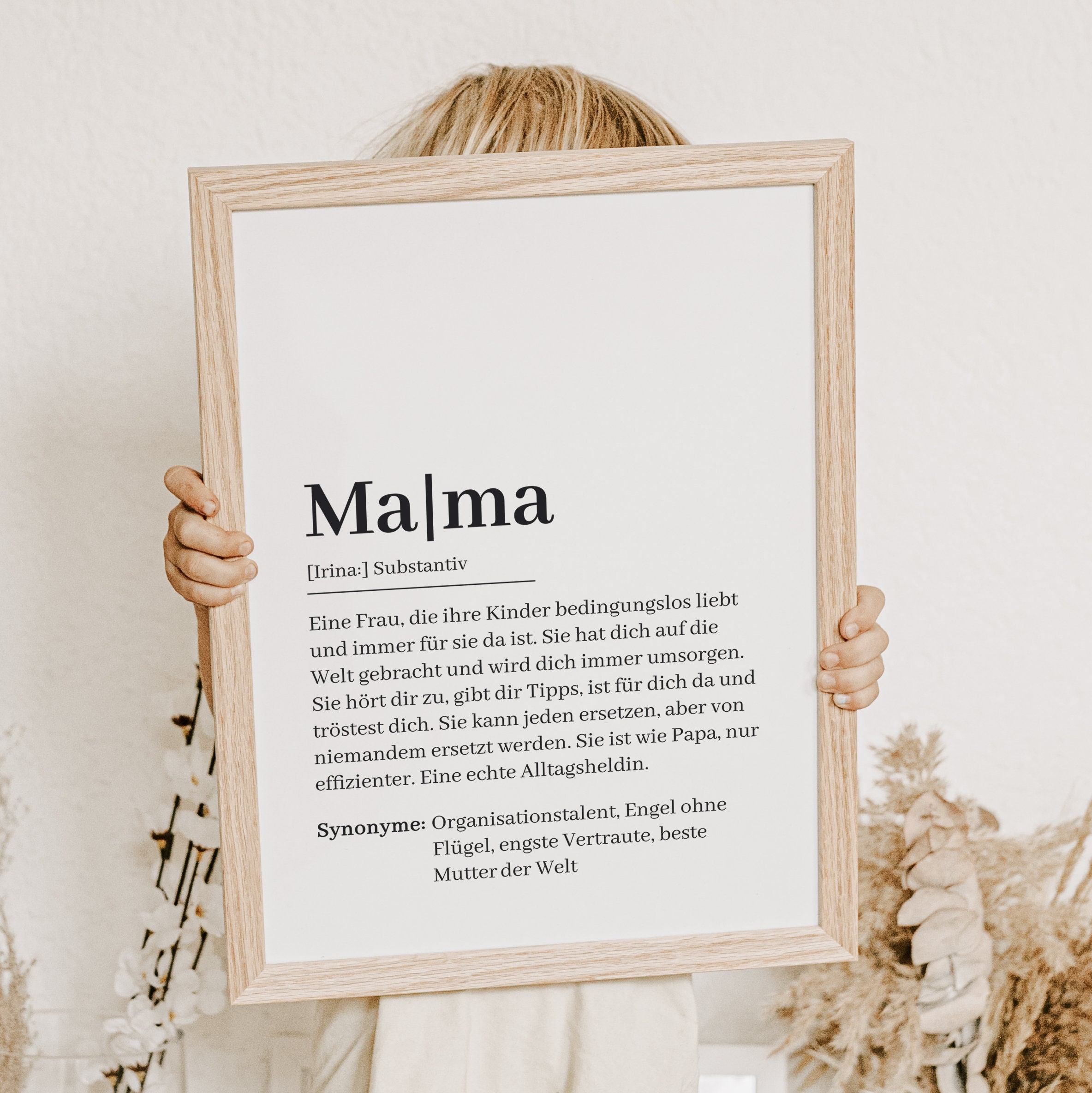 Mama Definition Poster • Mama Poster, Mama Bild, Bild mit Mama ...