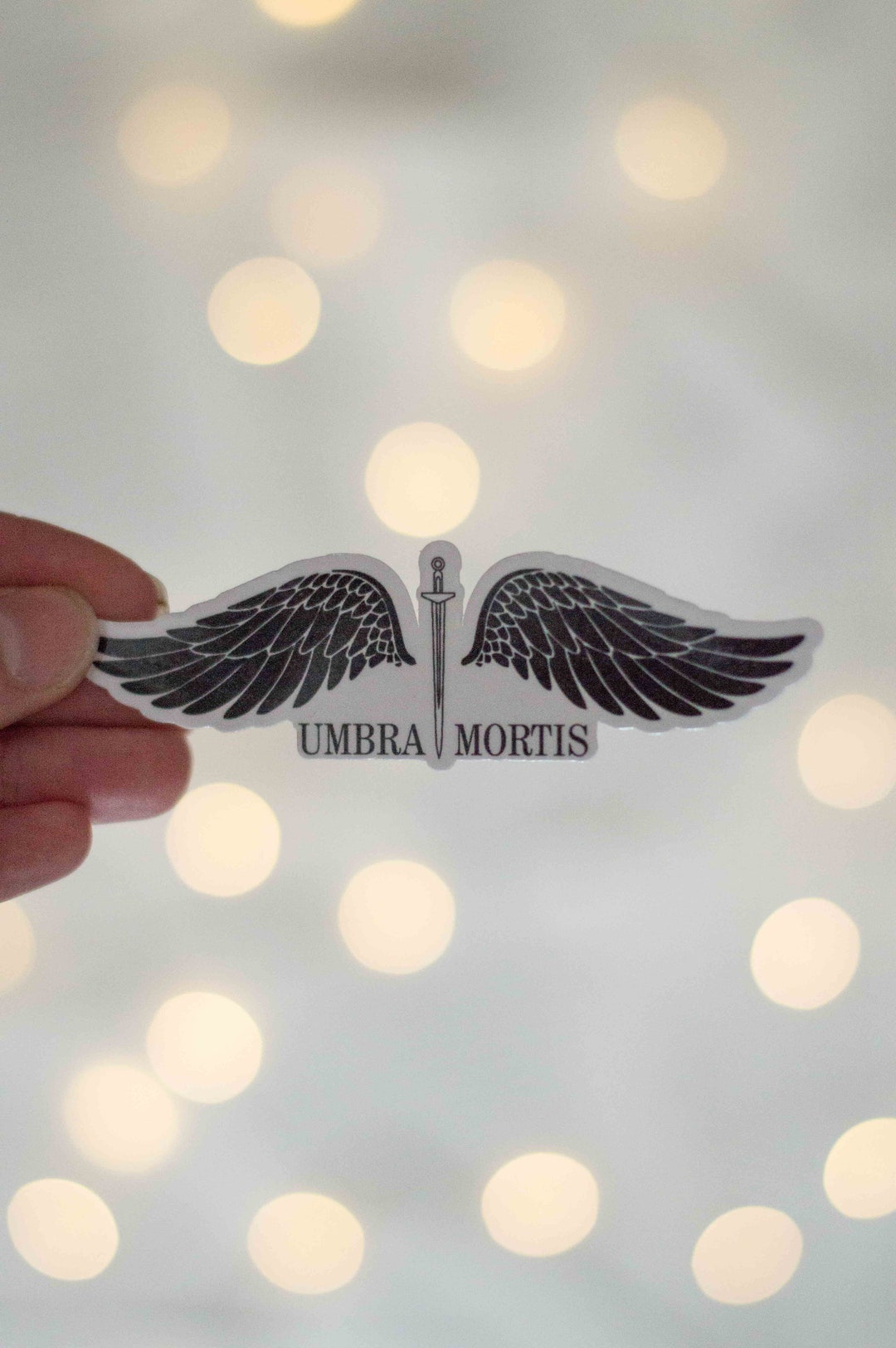 Umbra Mortis Crescent City Sticker Gift for Book Lovers Hunt Athalar ...