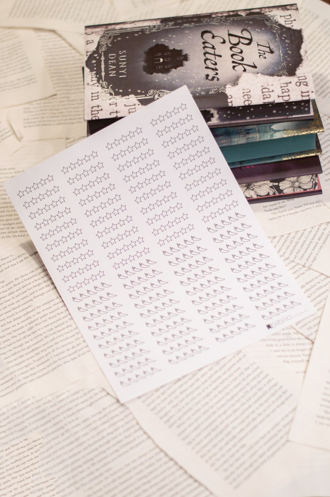 Book Star Rating Sticker Sheet, Book Spice Rating Sticker Sheet, Book ...