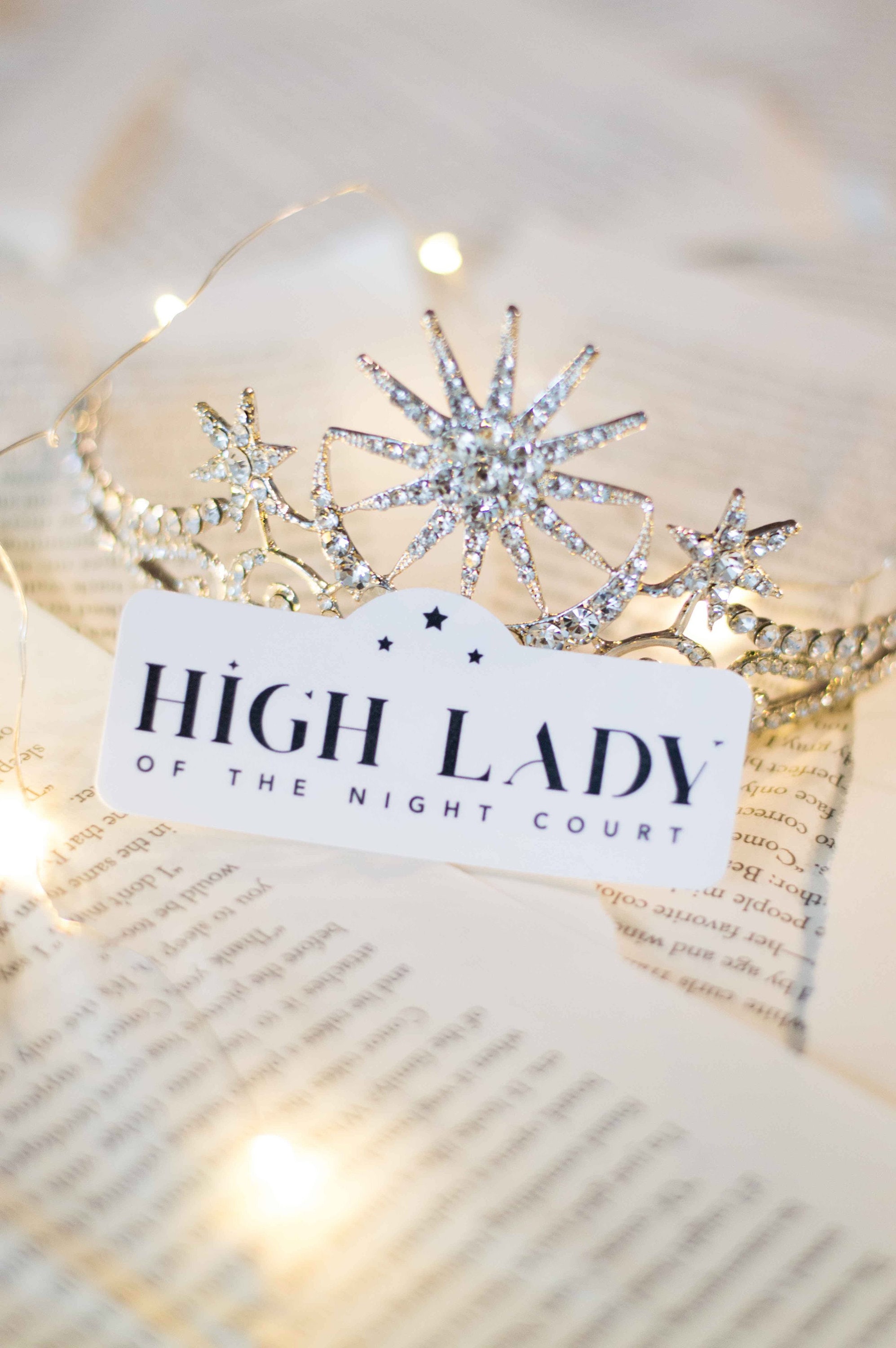 High Lady of the Night Court Sticker High Lord of the Night - Etsy