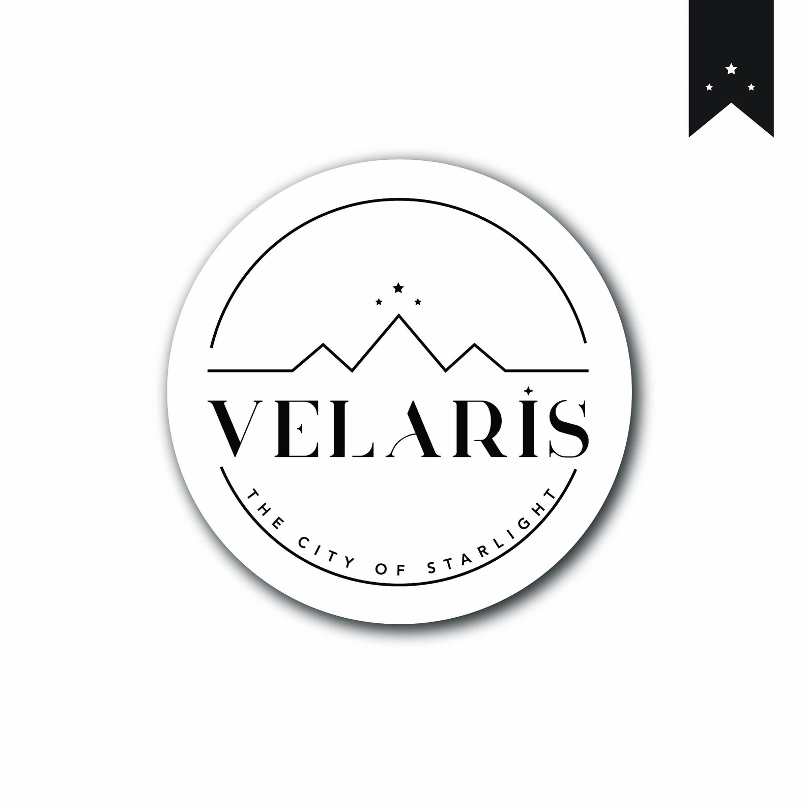 Velaris Sticker A Court of Thorns and Roses Round Rectangular | Etsy