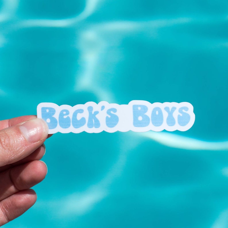 The Summer I Turned Pretty Beck's Boys Sticker - Etsy.de