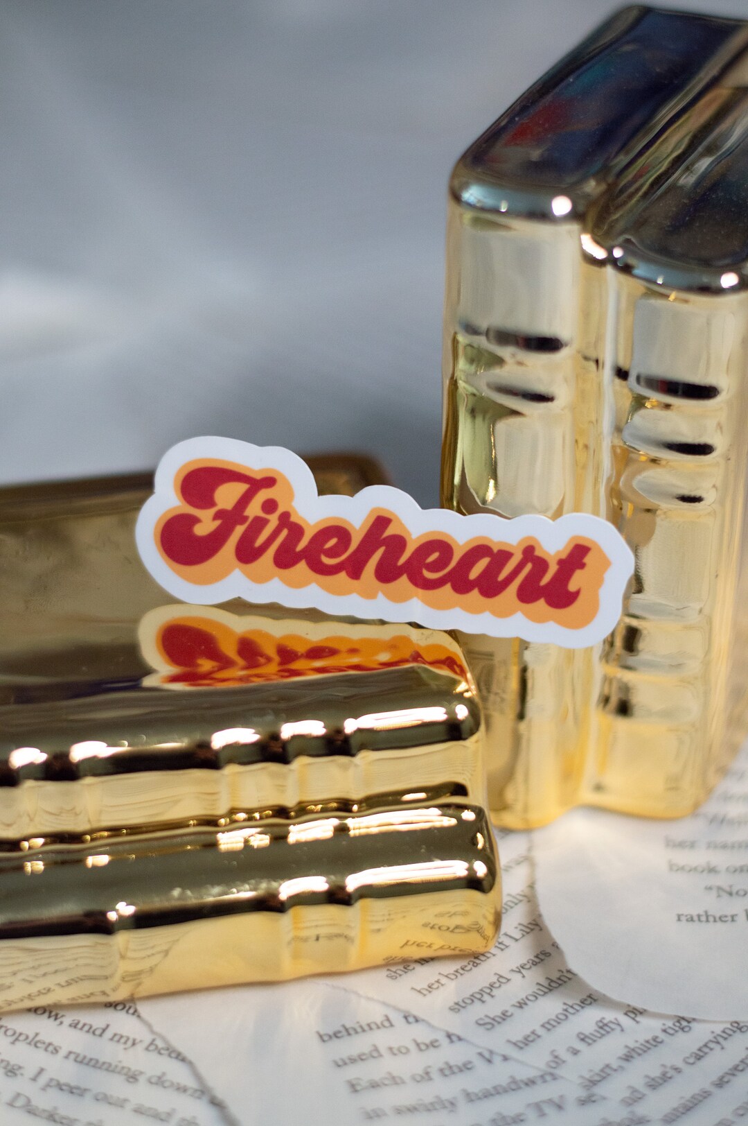 Fireheart Throne of Glass Sticker TOG Sticker Gift for Book Lovers ...