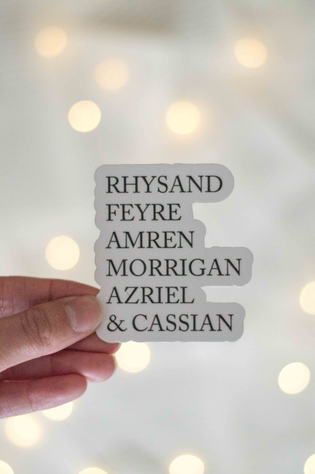 The Inner Circle Sticker ACOTAR Sticker A Court of Thorns and Roses ...