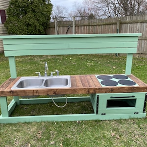 Mud Kitchen DIY Plan - Etsy