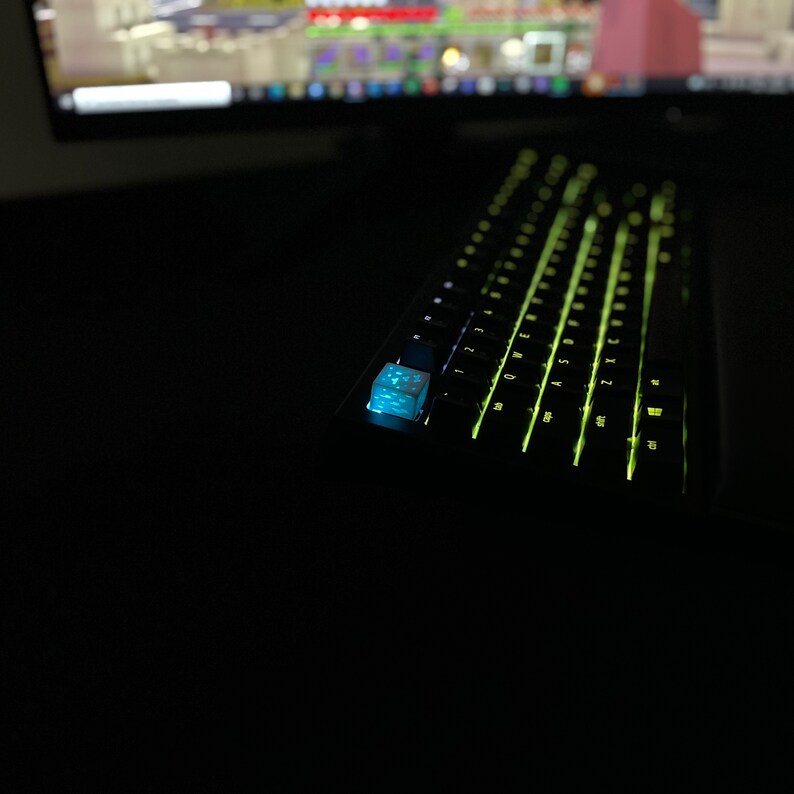 Minecraft Ore Keycaps 3D Printed - Etsy UK