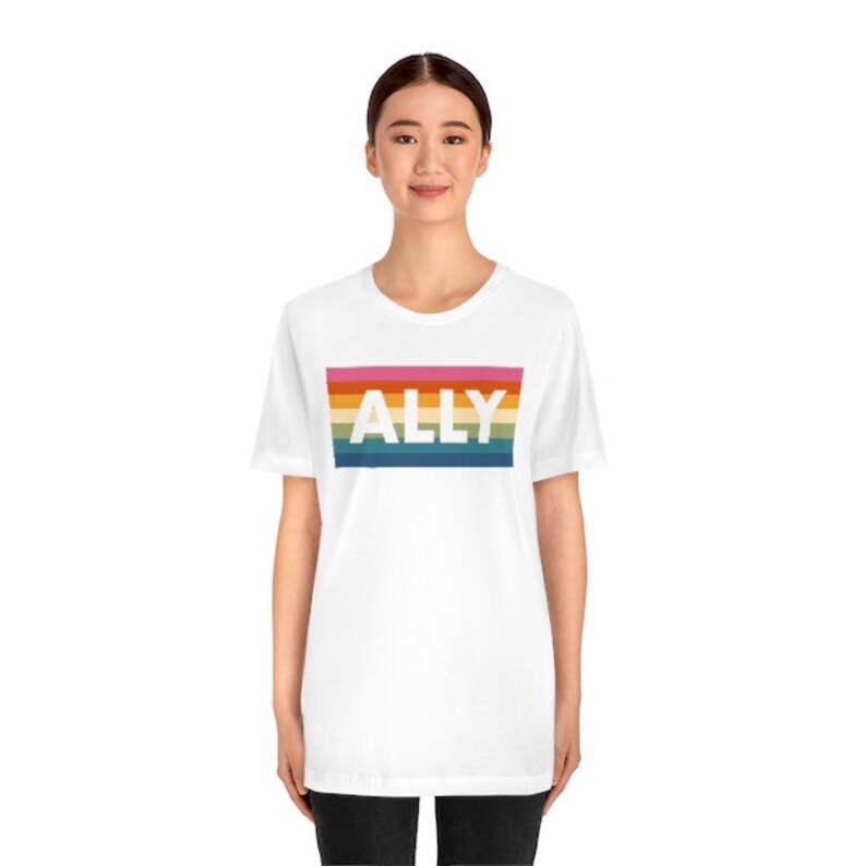 LGBTQIA ALLY T-shirt | Etsy