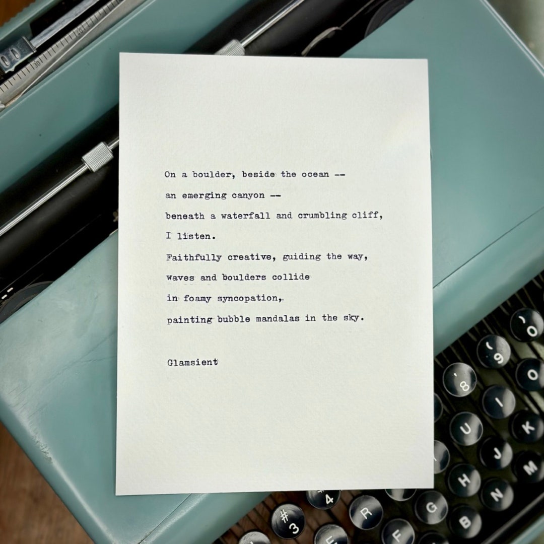 Poem for Artists - Ocean Wisdom Poetry - Poem for Artists - Nature ...