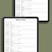Book Review | Digital Reading Log | Book List Goodnotes | iPad Reading ...