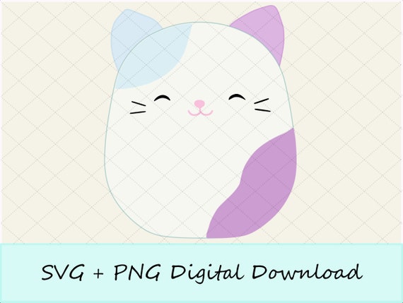 Smooshy Pets Cat Variation SVG PNG | Etsy
