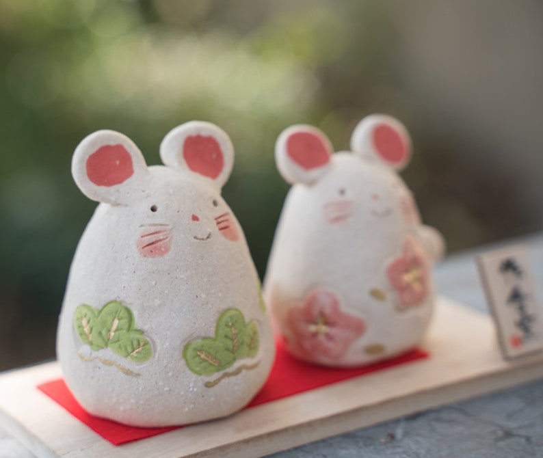 Cute Mouse Figurine Adorable Mice Figure Mice Desktop - Etsy