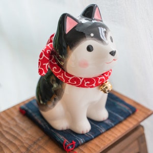 Japanese Cute Praying Shiba Inu Dogs Figurine, Shiba Figure, Shiba ...