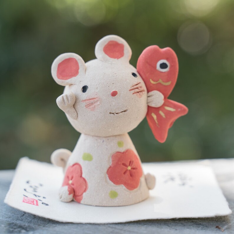 Cute Mouse Figurine Adorable Mice Figure Mice Desktop - Etsy