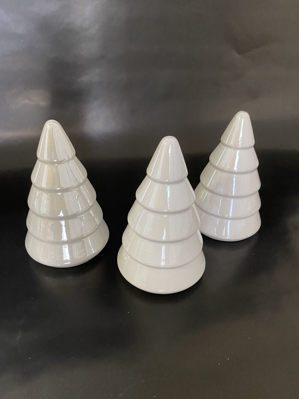 Christmas Tree / SET OF 3 / Ceramic Christmas Tree / Christmas Ceramic ...