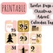 Printable Gift Tags Numbers Printable Christmas Stickers - Etsy