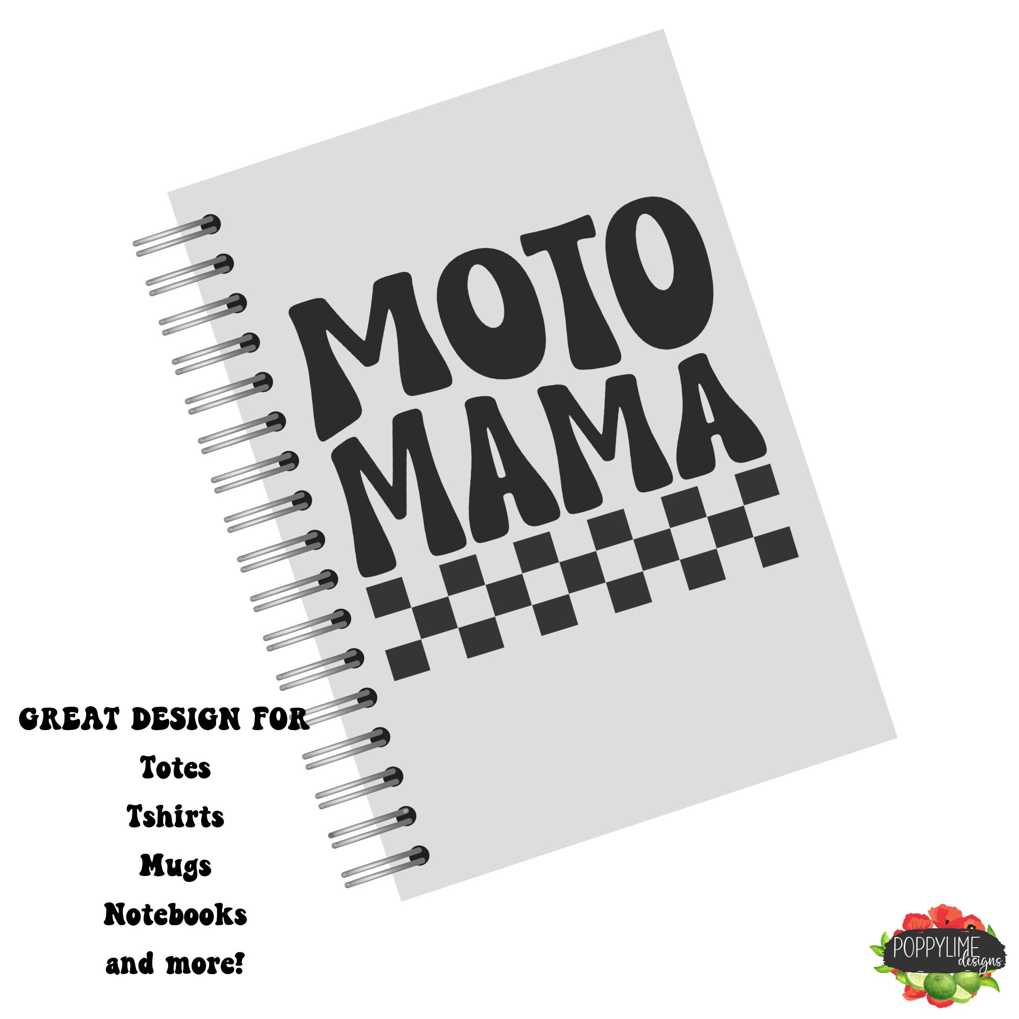 Moto Mama Retro Wavy Digital Download Moto Mama Design - Etsy