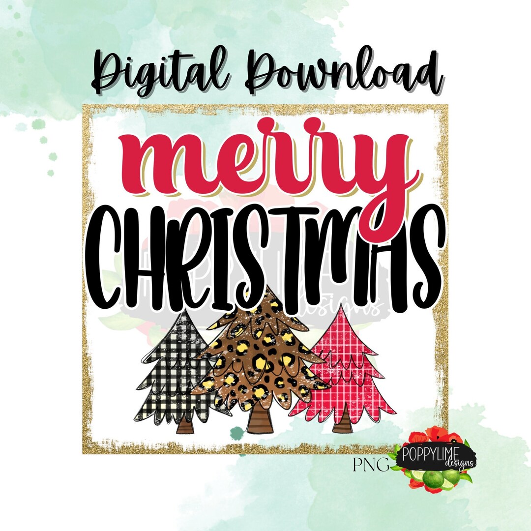 Christmas Sublimation, Christmas Design , Sublimation Download, Digital ...