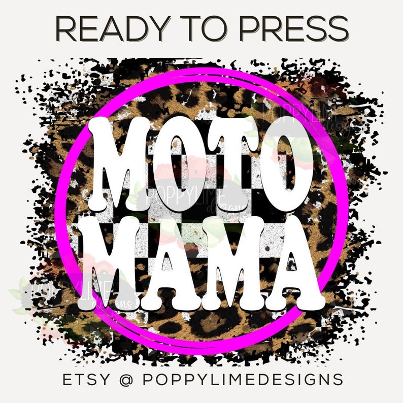 Moto Mama Sublimation Moto Mom Sublimation Ready to Press - Etsy