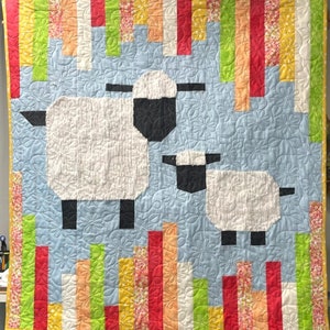 Lamb Baby Quilt Pattern - Etsy