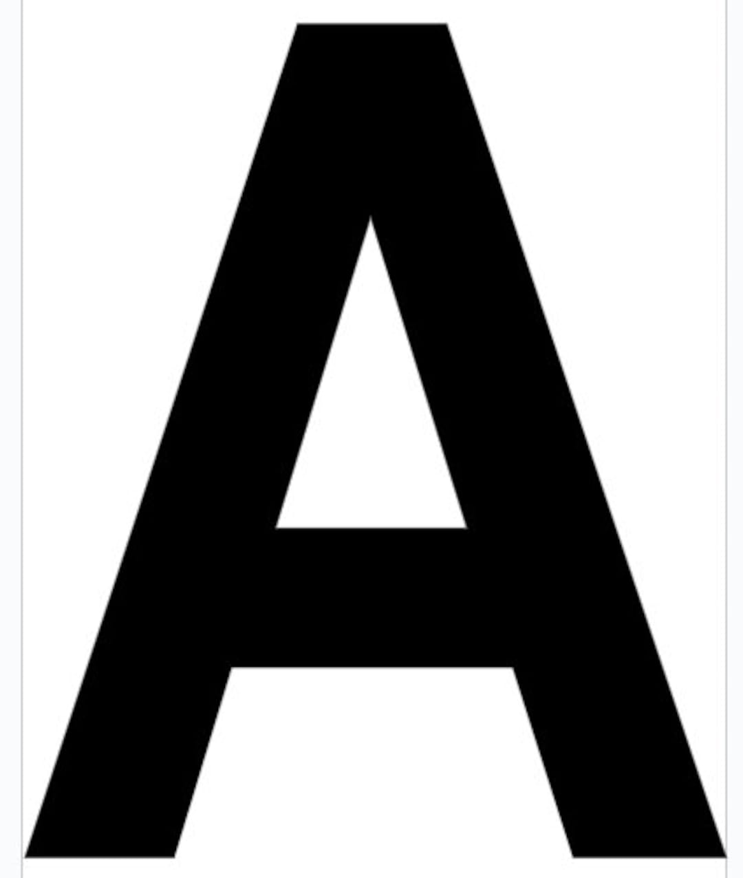 Block Alphabet for Applique - Etsy