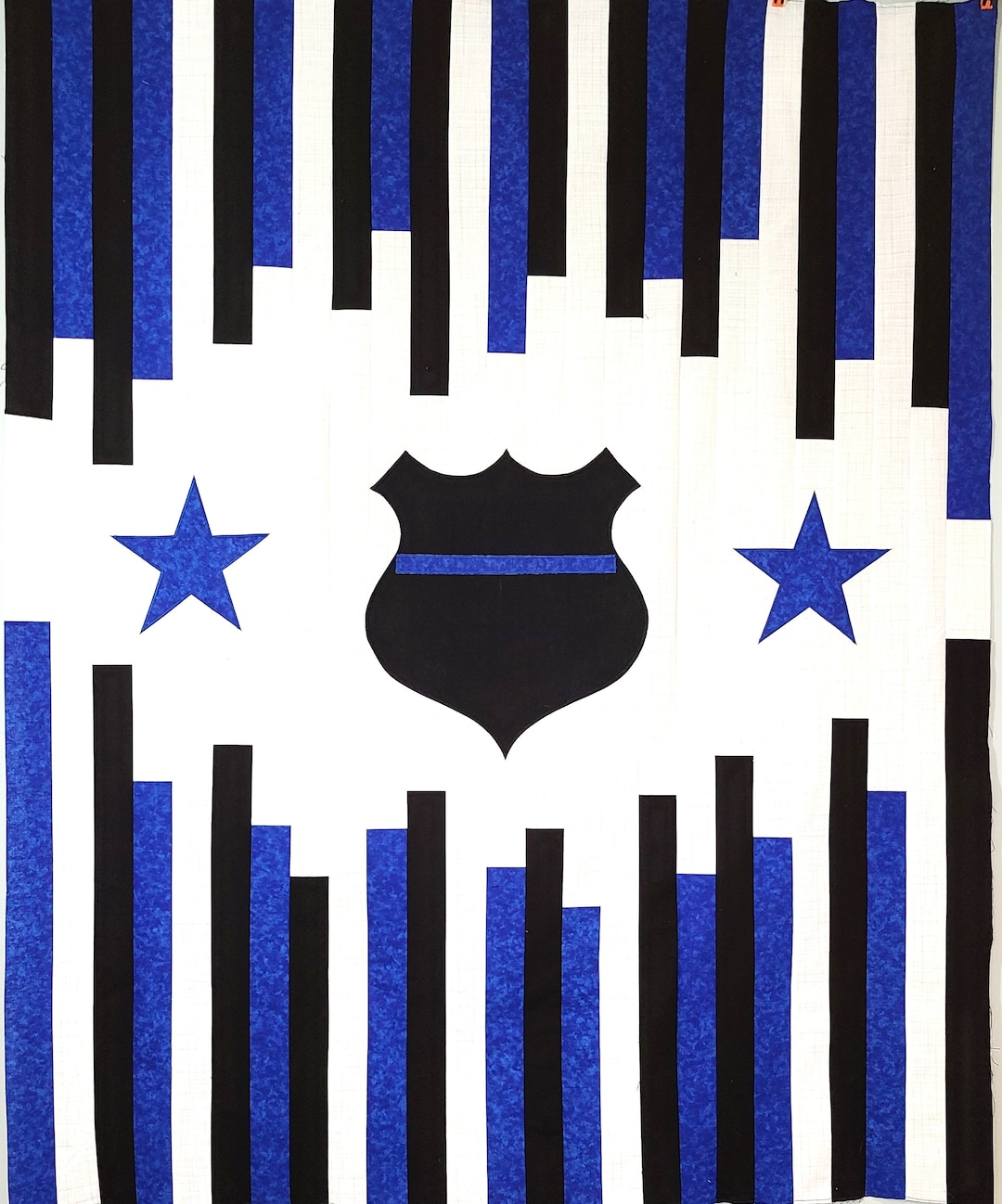 Law Enforcement Quilt Pattern - Etsy