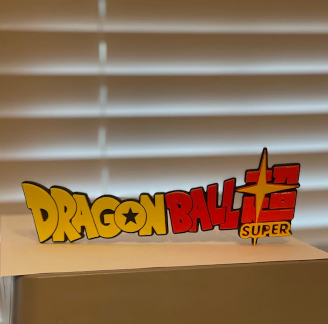 Dragon Ball Super / DBZ 3D Printed Art / Display Sign / Funko - Etsy