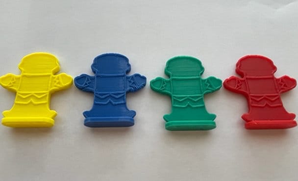 Candy Land Board Game Gingerbread Replacement Pieces Parts Pawn Tokens ...