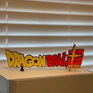 Dragon Ball Super / DBZ 3D Printed Art / Display Sign / Funko - Etsy