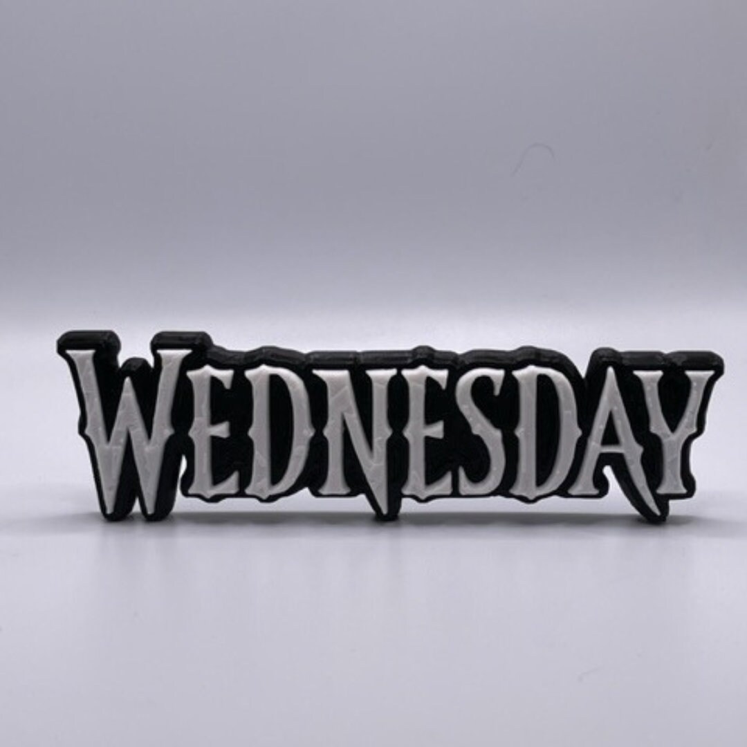 Wednesday / Addams 3D Printed Art / Display Sign / Funko POP! - Etsy