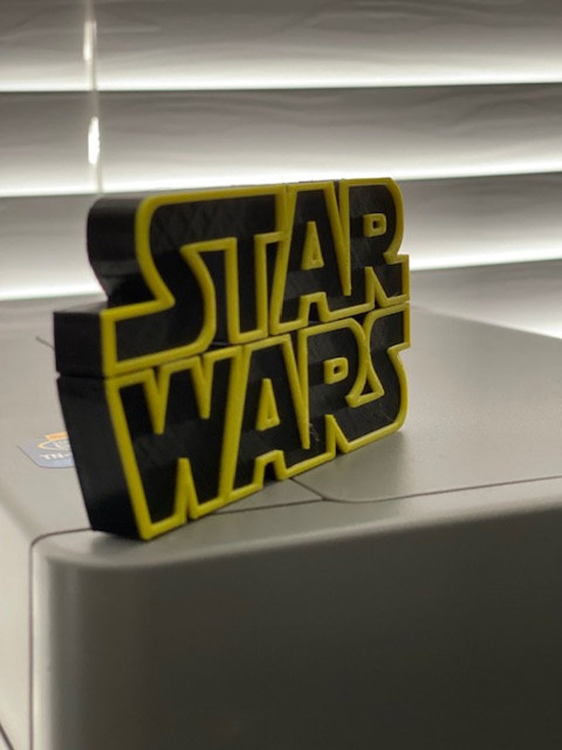 Star Wars 3D Printed Art / Display Sign - Etsy