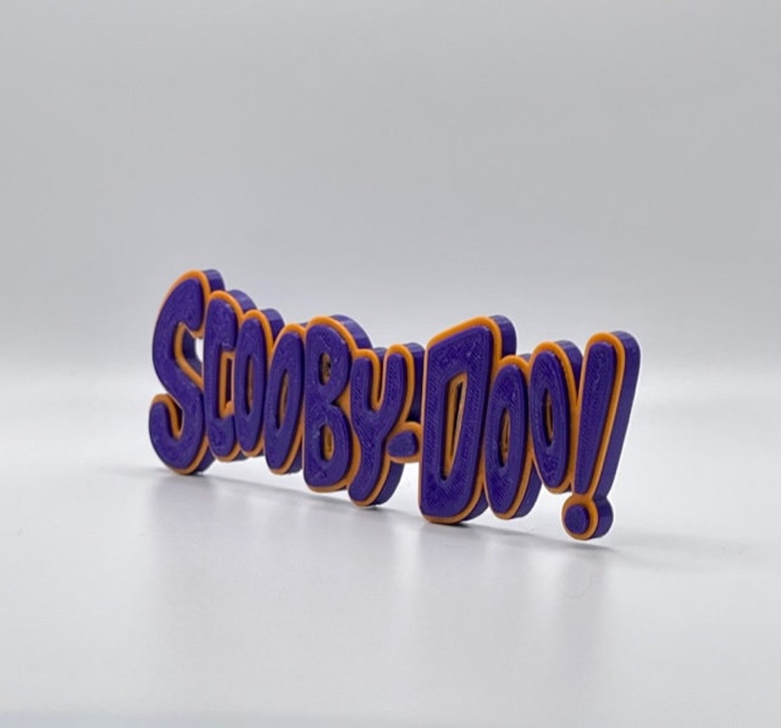 Scooby Doo 3D Printed Art / Display Sign - Etsy
