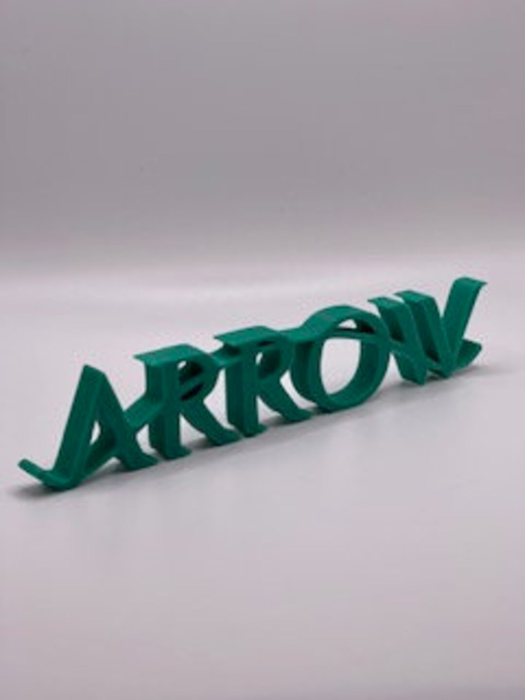 Arrow 3D Printed Art / Display Sign - Etsy