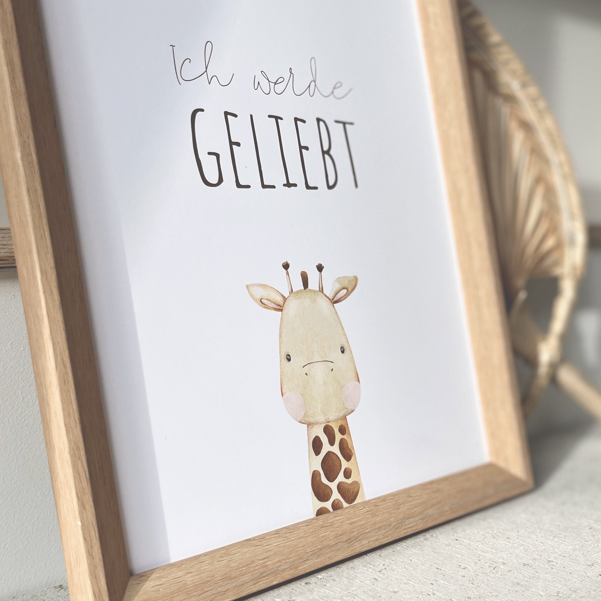 Affirmationsposter Kinderzimmer I Geschenk zur Geburt I Affirmation ...