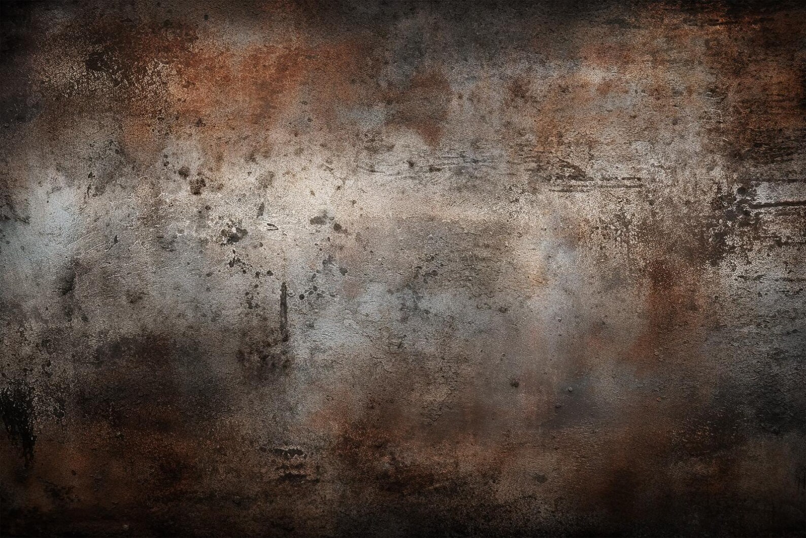 Rusty Metal Wallpaper, Grunge Texture Mural , Rust Wall Mural, Metal ...