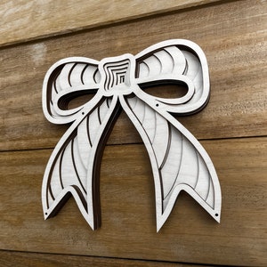 Bow Svg, Laser Cut Files, 3d Mandala Svg, Layered Bow, Cricut Svg ...