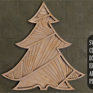 Christmas Tree Svg Merry Santa Claus Funny Grinch, Layered Mandala ...