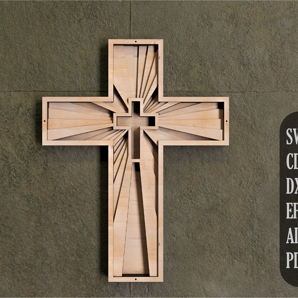 Laser Cut Cross - Etsy