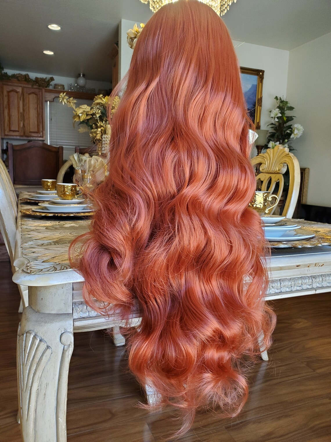 Copper Red Beautiful Lace Front Wig Lace Front Wig Heat - Etsy