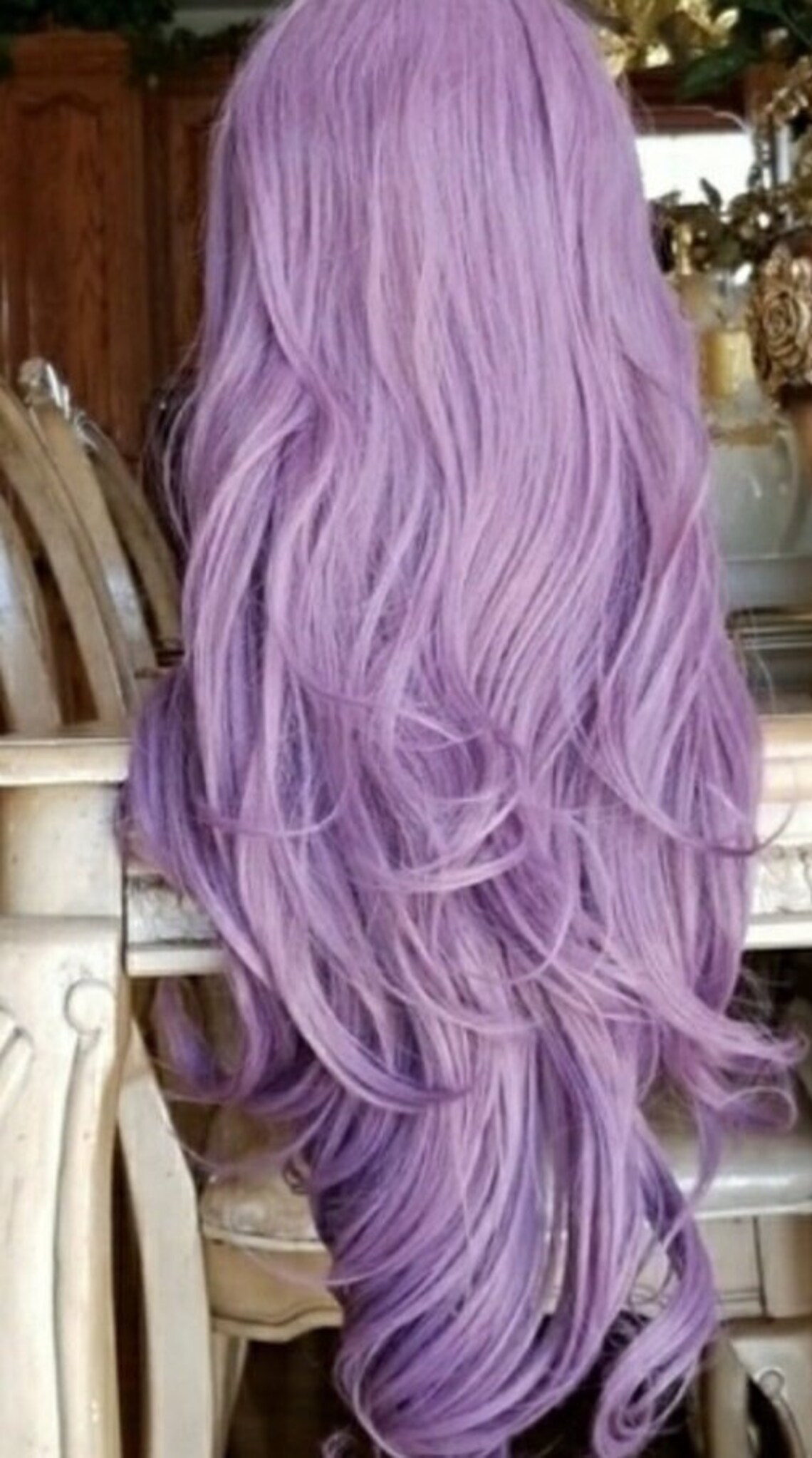 24 LILAC Purple Beautiful Lace Front Wig Lace Front Wig - Etsy
