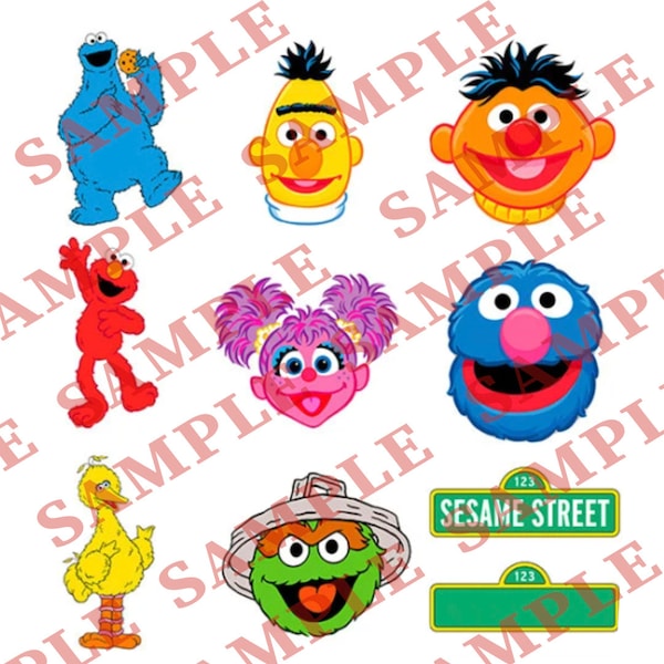 Sesame Street Sign - Etsy