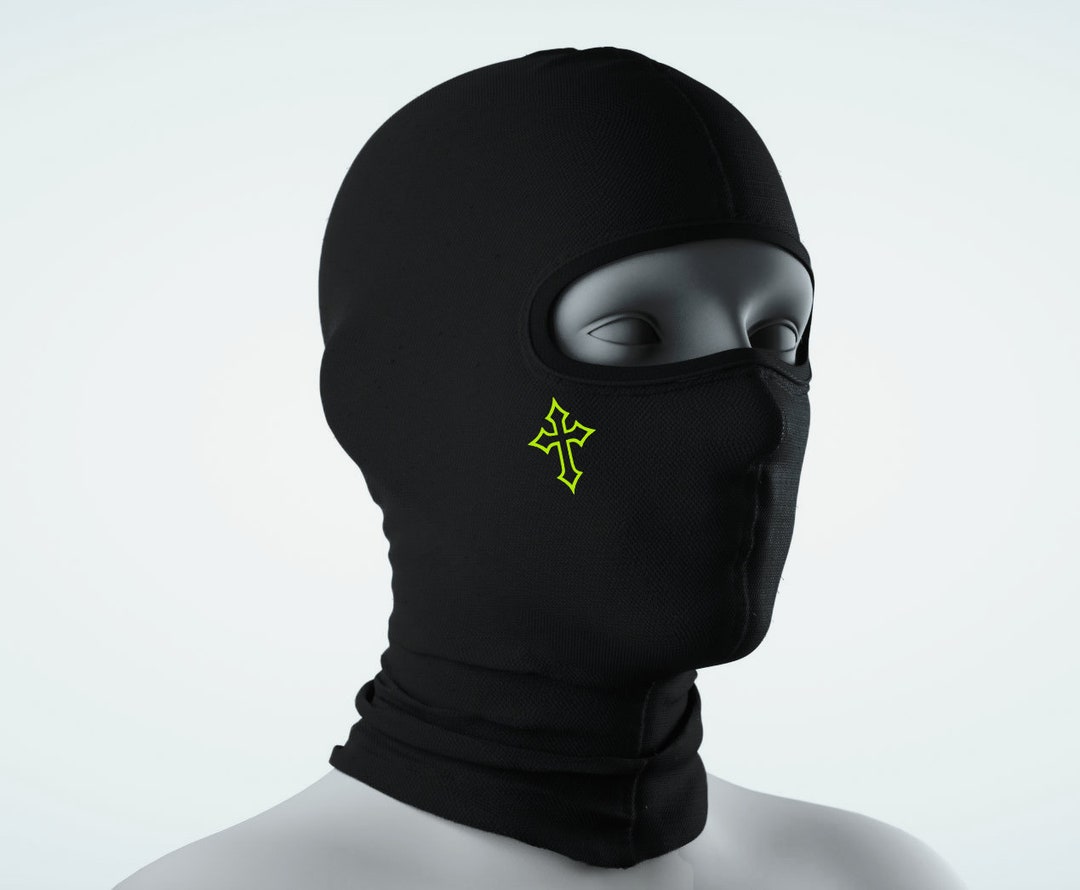 Street Fashion Drip Saint Hood Ski Mask Handmade Aesthetic Gift Mask ...