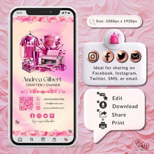 Crafting Business Card Design, Textable Crafter Logo T-shirt Business ...