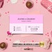 Editable Pink Business Card Template Pink Beauty Business - Etsy