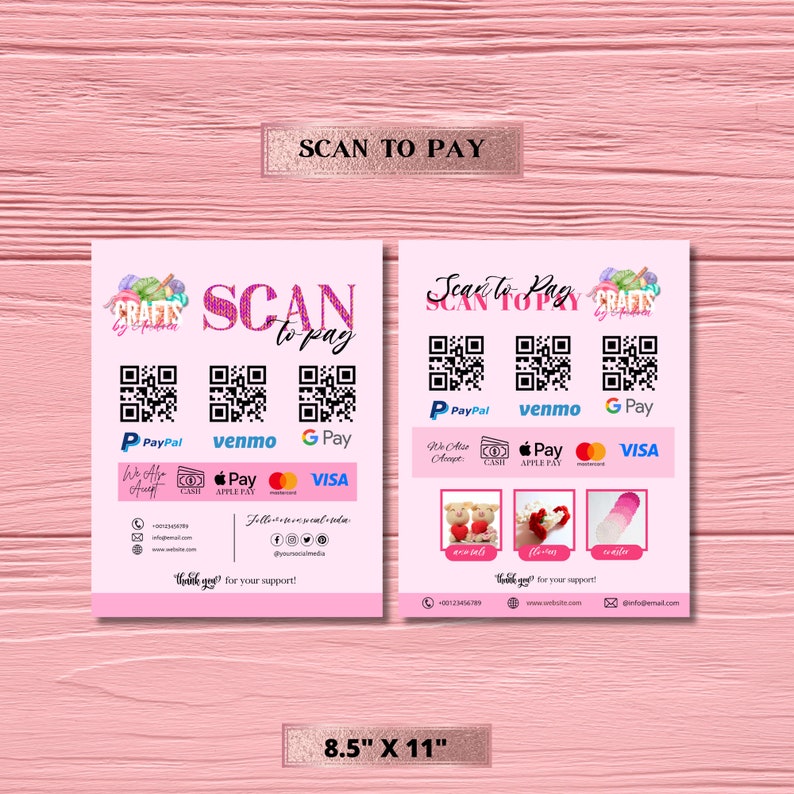 CROCHET EDITABLE Business Form Templates Order Tracker Form, Printable ...