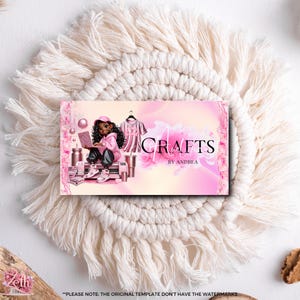 Crafting Business Card Design, Textable Crafter Logo T-shirt Business ...