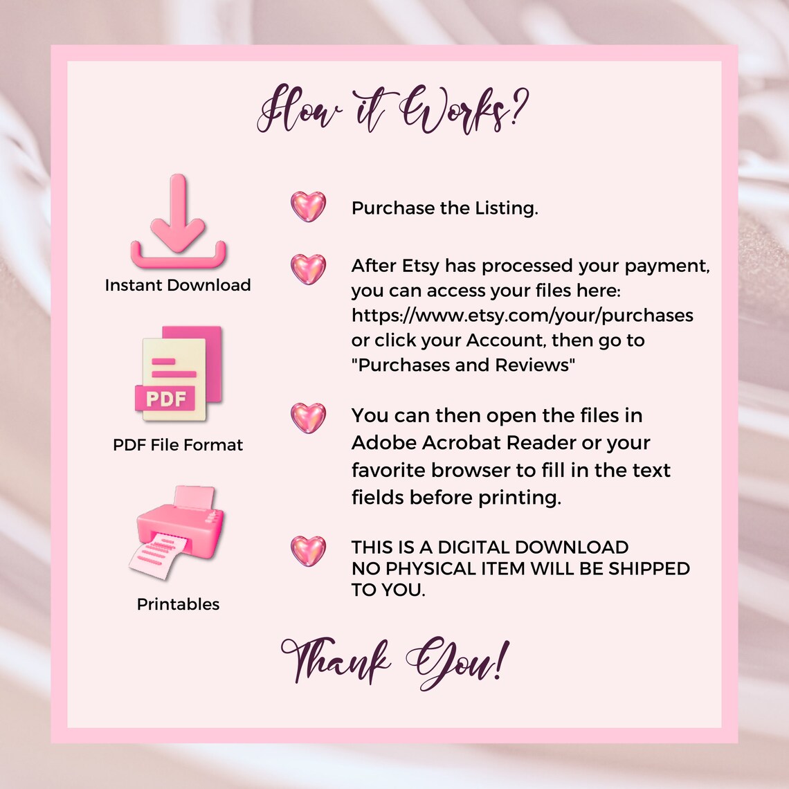 Modern Creative Pink Printable Planner Organize Goals Tasks - Etsy