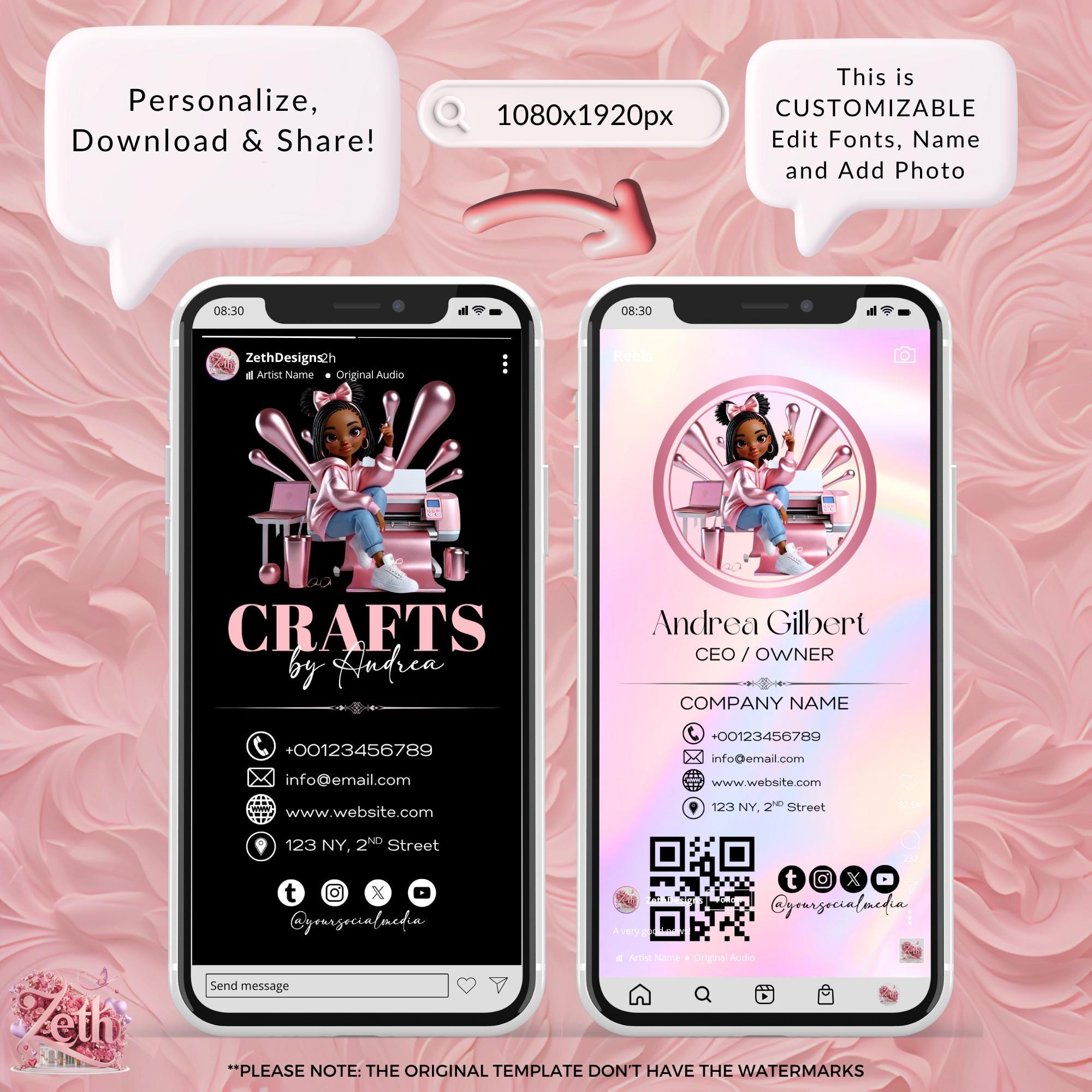 Crafting Business Card Design, Textable Crafter Logo T-shirt Business ...